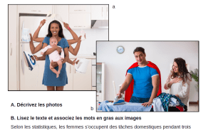 A2 : Décrire les tâches ménagères, comparer des activités – Franchement FLE