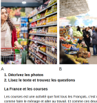 A2 : Faire les courses, parler de sa consommation et comparer des ...